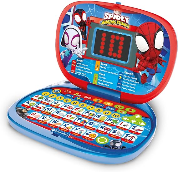 Clementoni – 16454 – Computer Kid Marvel Spidey And His Amazing Friends ...